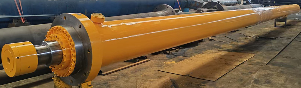 Hydraulic Cylinder for 400ton capacity hydraulic cold draw bench ...